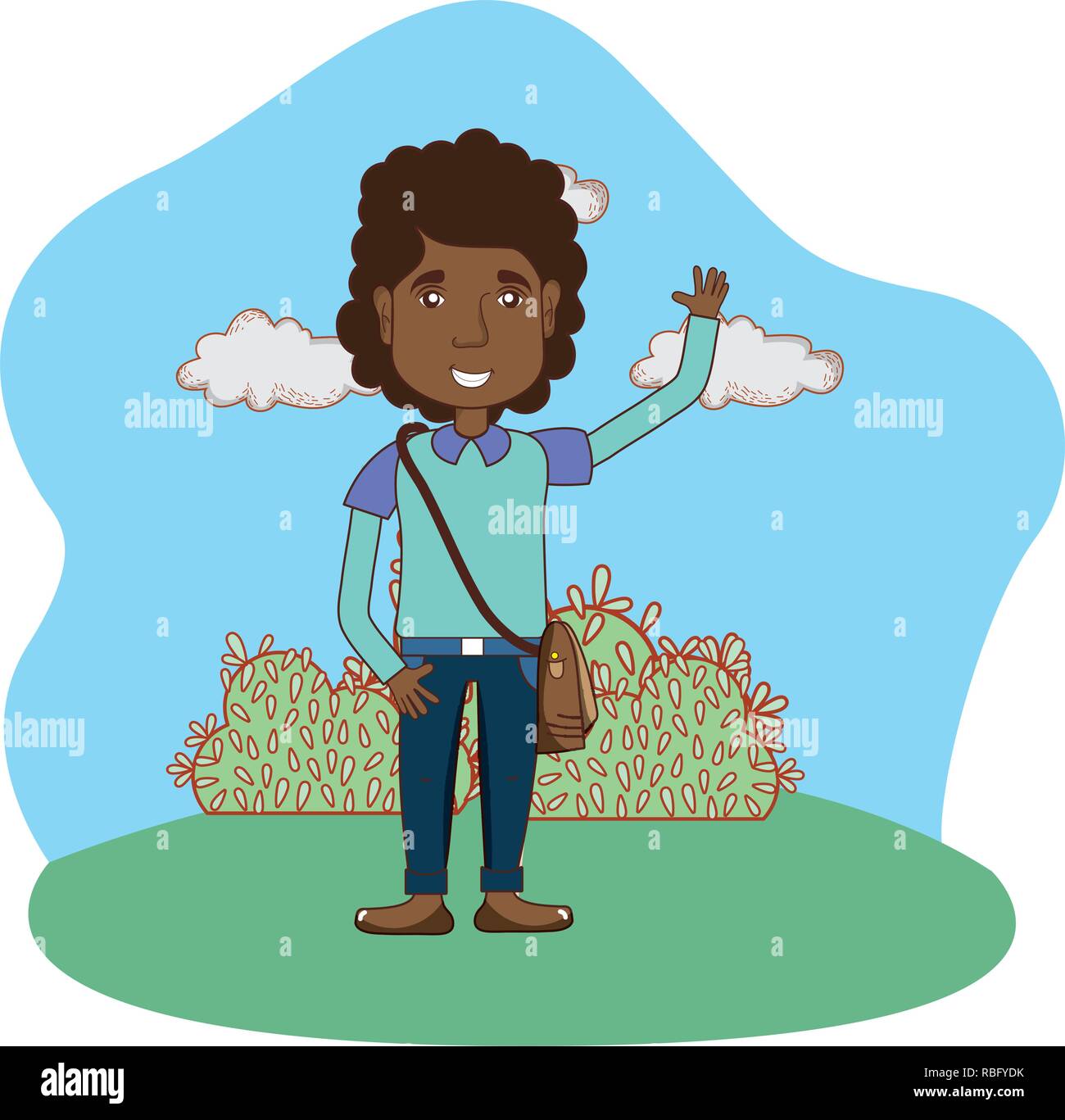 young man body cartoon Stock Vector Image & Art - Alamy