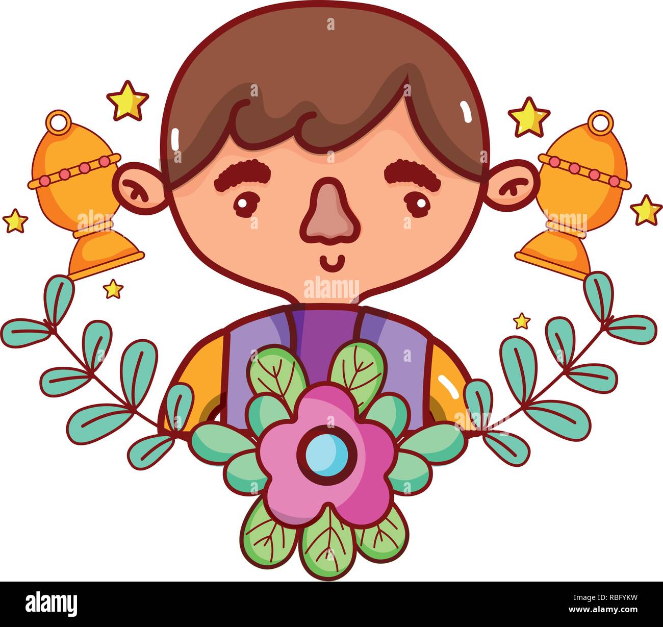 cute man body cartoon Stock Vector Image & Art - Alamy
