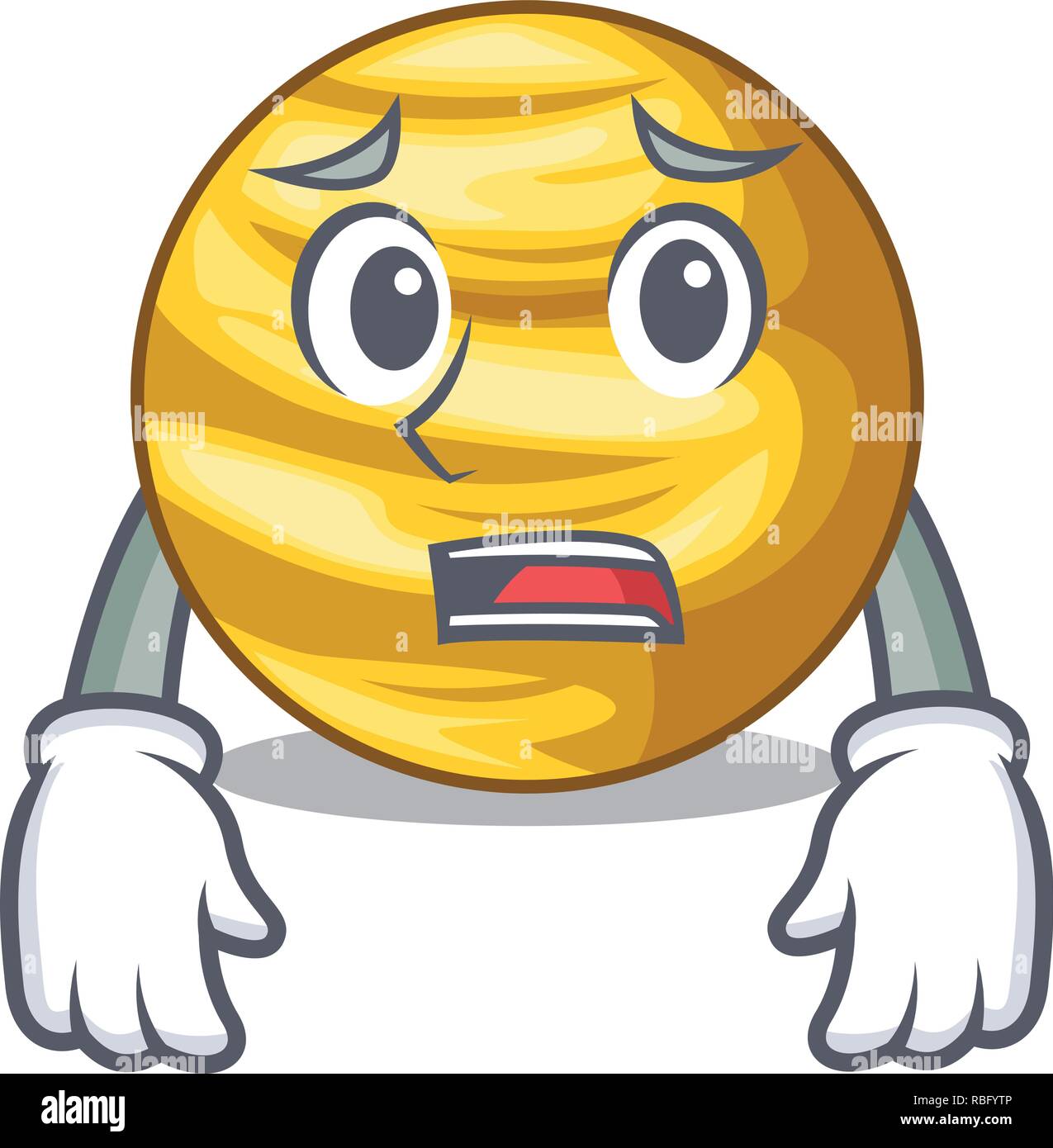 Afraid shape planet Venus is very beautiful Stock Vector Image & Art ...