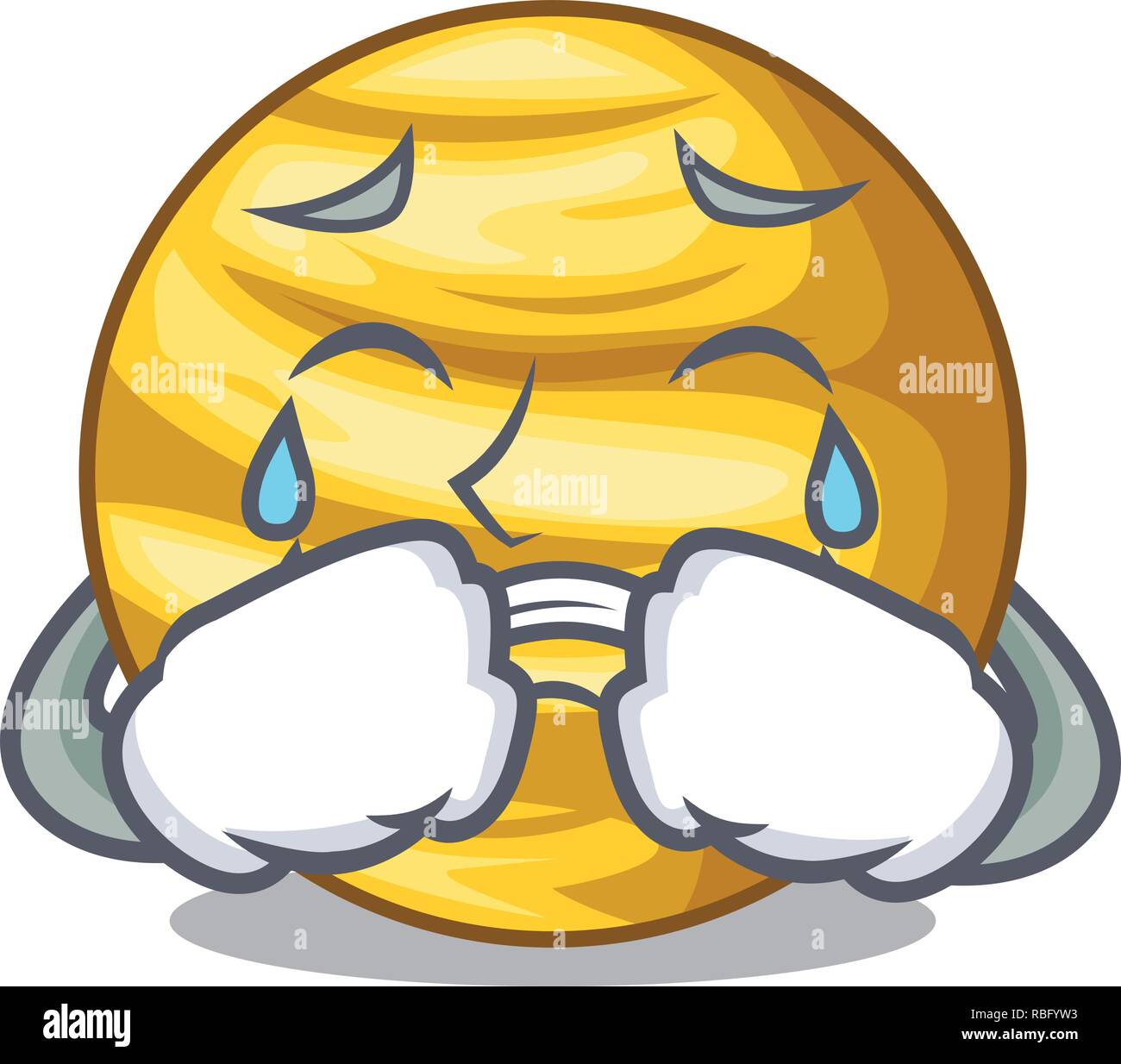 Crying shape planet Venus is very beautiful Stock Vector Image & Art ...