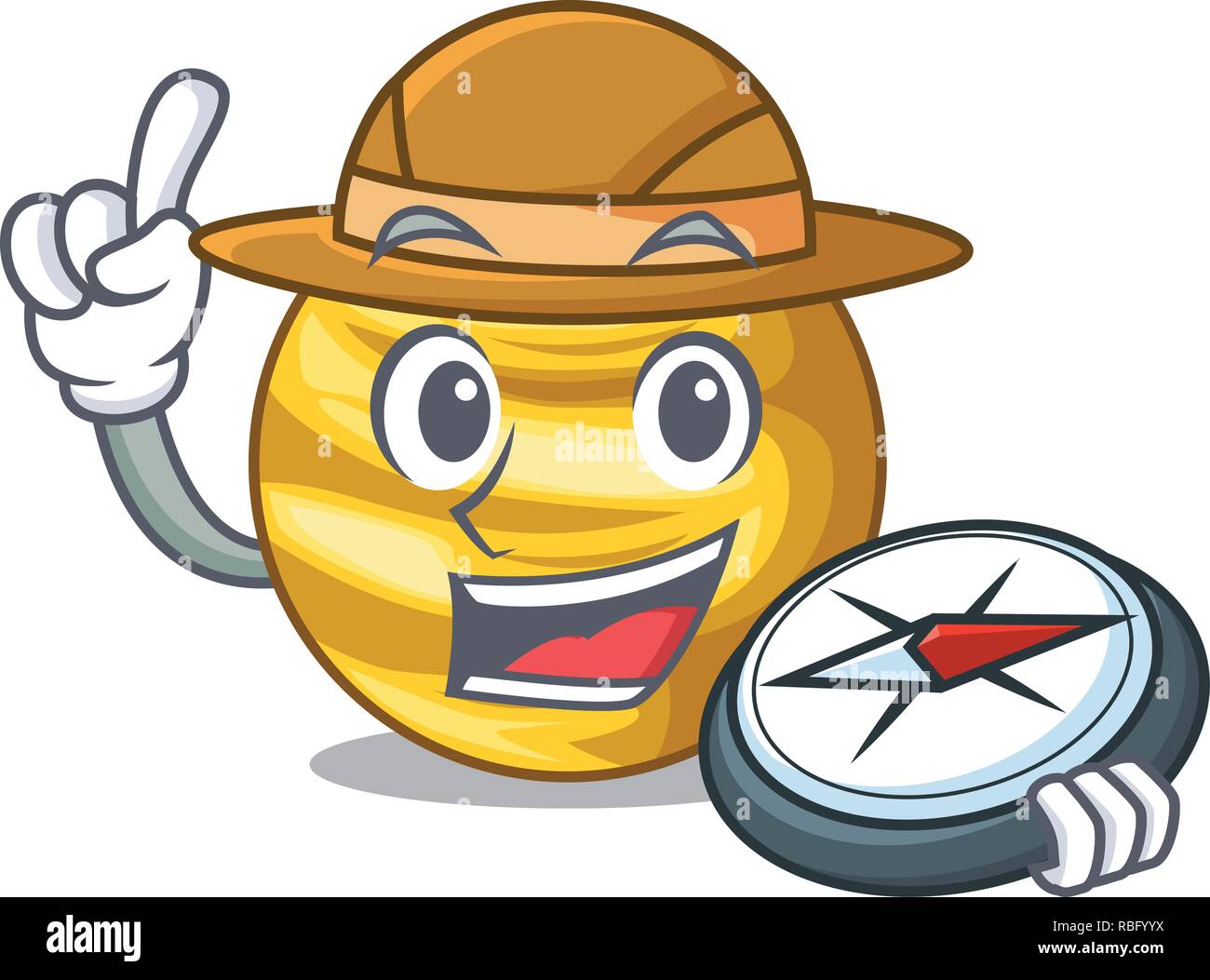 Explorer shape planet Venus is very beautiful Stock Vector Image & Art ...