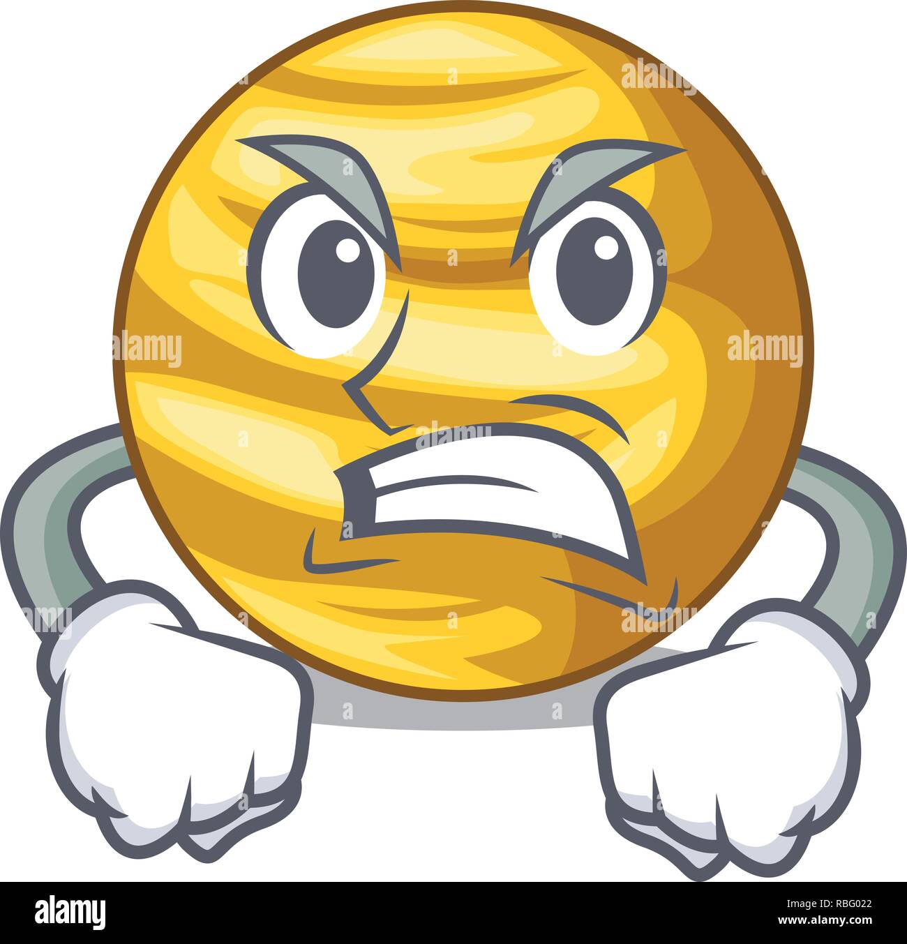 Angry shape planet Venus is very beautiful Stock Vector Image & Art - Alamy