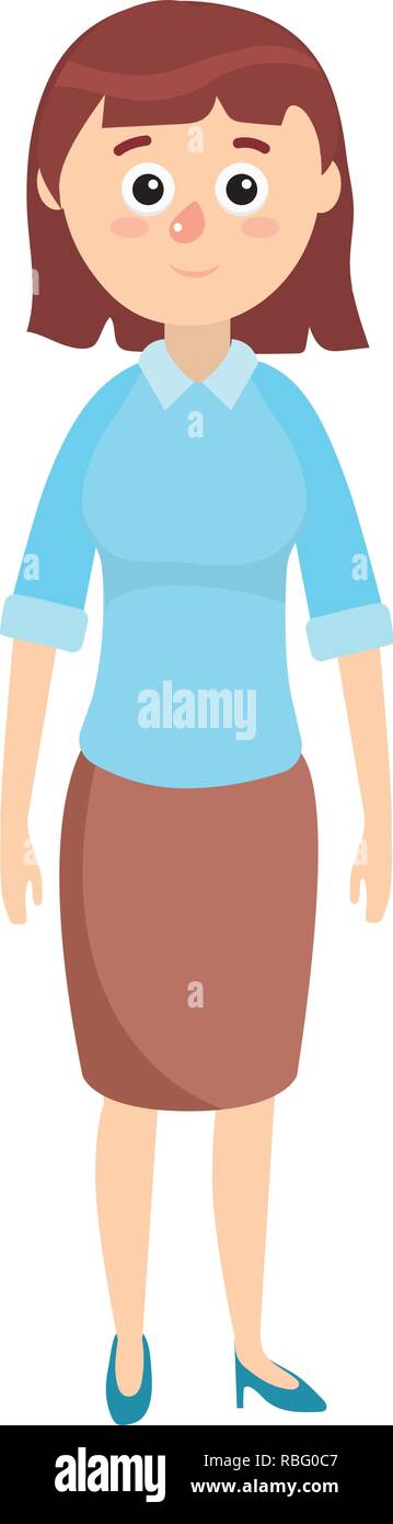 young woman body cartoon Stock Vector Image & Art - Alamy