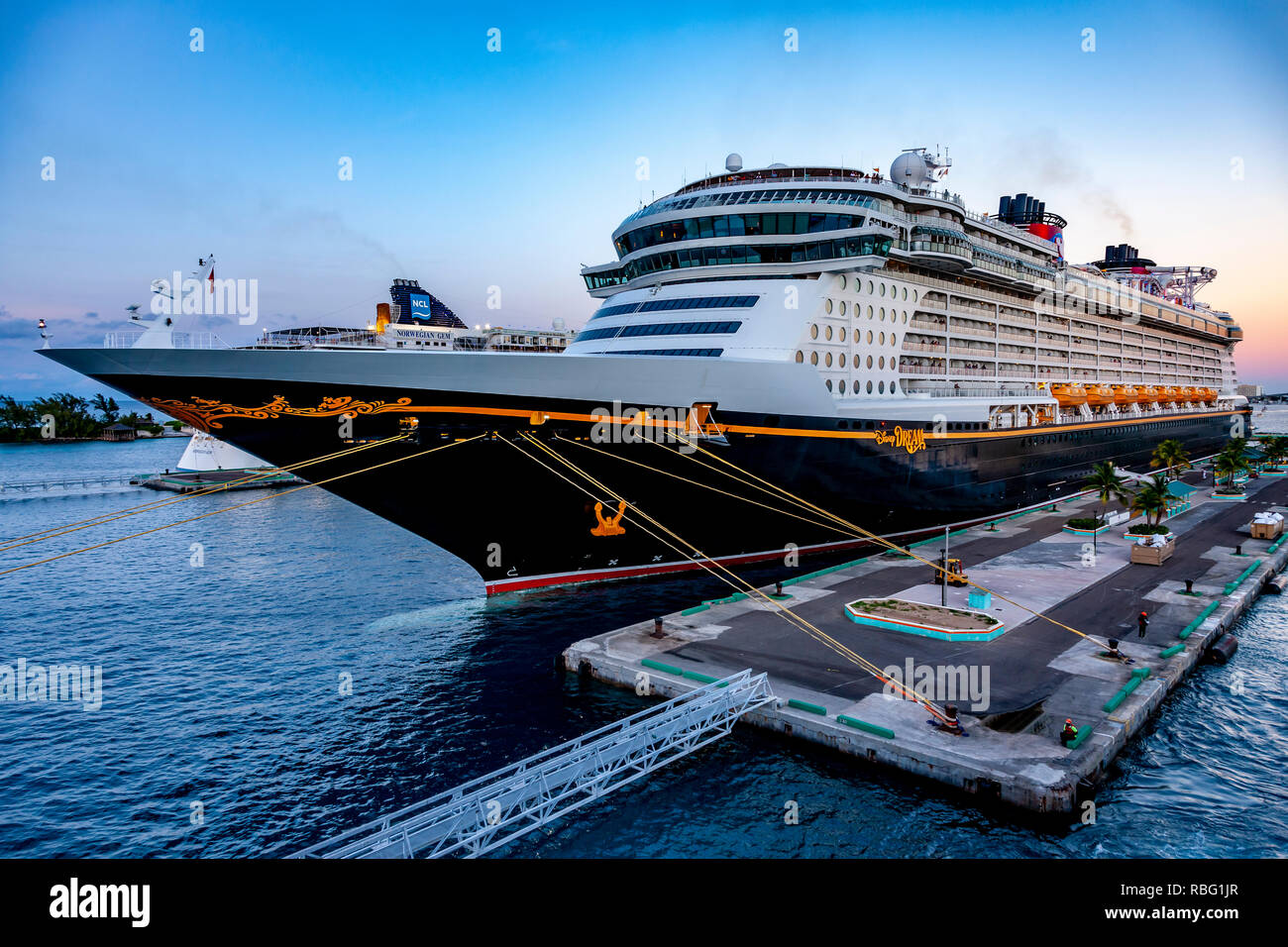 Prince George Wharf, Nassua Bahamas Stock Photo - Alamy