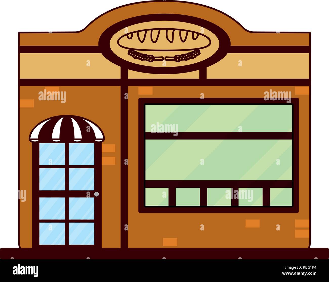 bakery food cartoon Stock Vector Image & Art - Alamy
