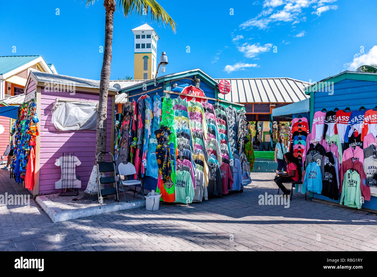 Bahamas market nassau hi-res stock photography and images - Alamy
