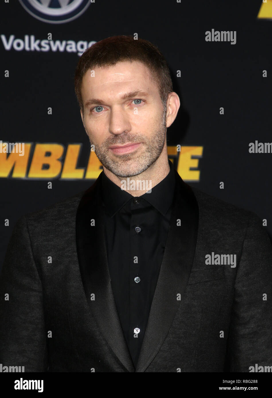 Premiere Of Paramount Pictures' "Bumblebee" Featuring: Travis Knight ...