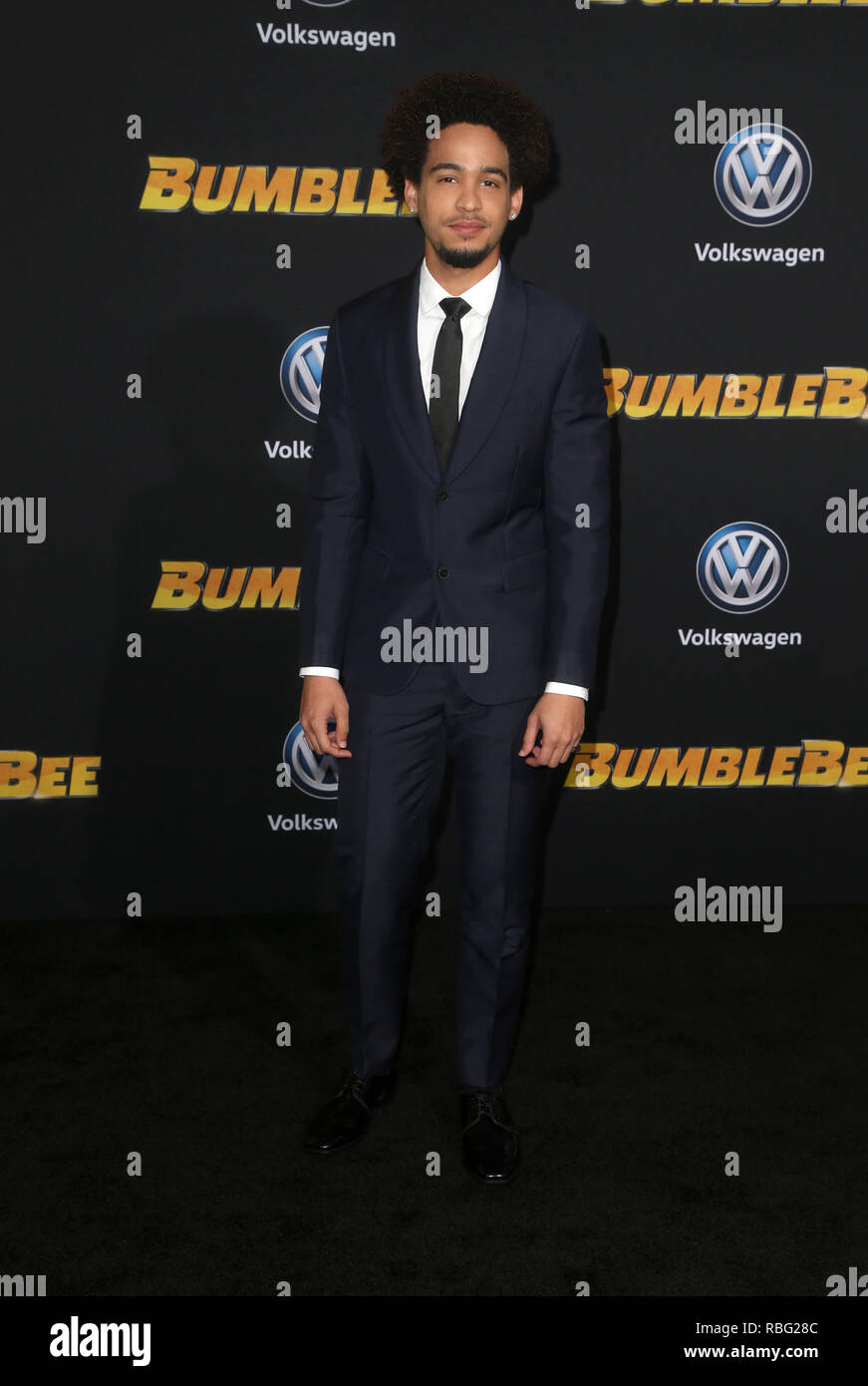 Premiere Of Paramount Pictures' "Bumblebee" Featuring: Jorge Lendeborg ...