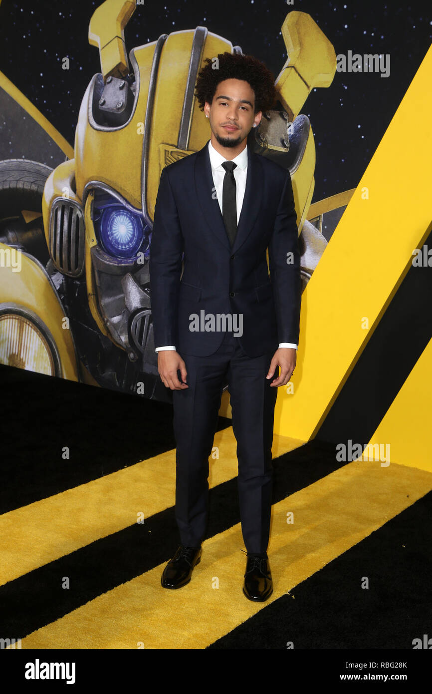 Premiere Of Paramount Pictures' "Bumblebee" Featuring: Jorge Lendeborg ...