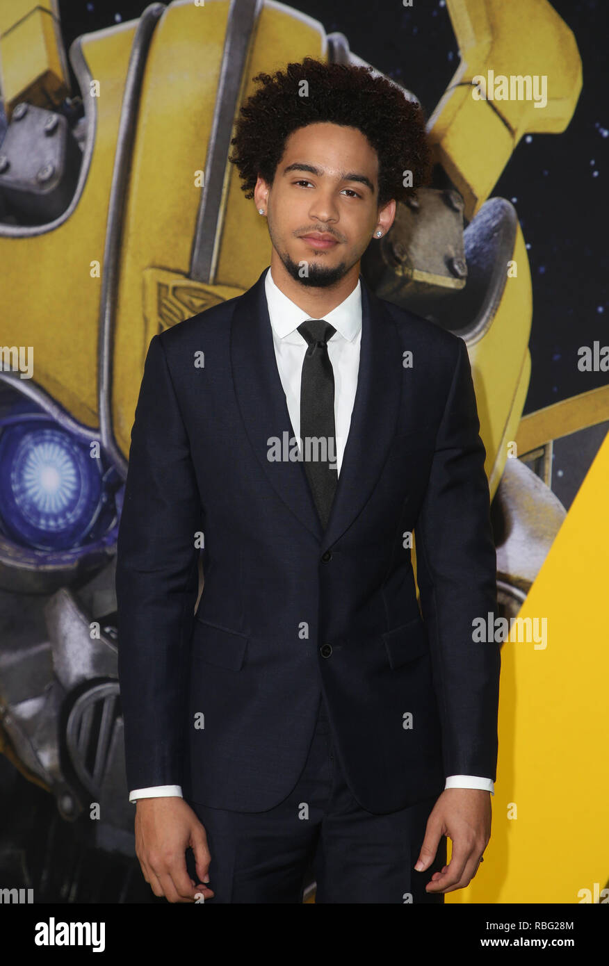 Premiere Of Paramount Pictures' "Bumblebee" Featuring: Jorge Lendeborg ...
