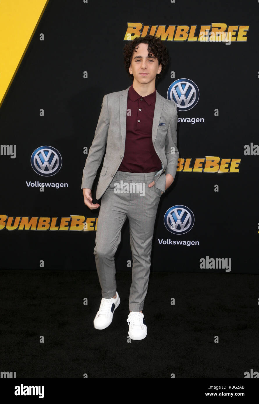 Premiere Of Paramount Pictures' "Bumblebee" Featuring: Jason Drucker ...
