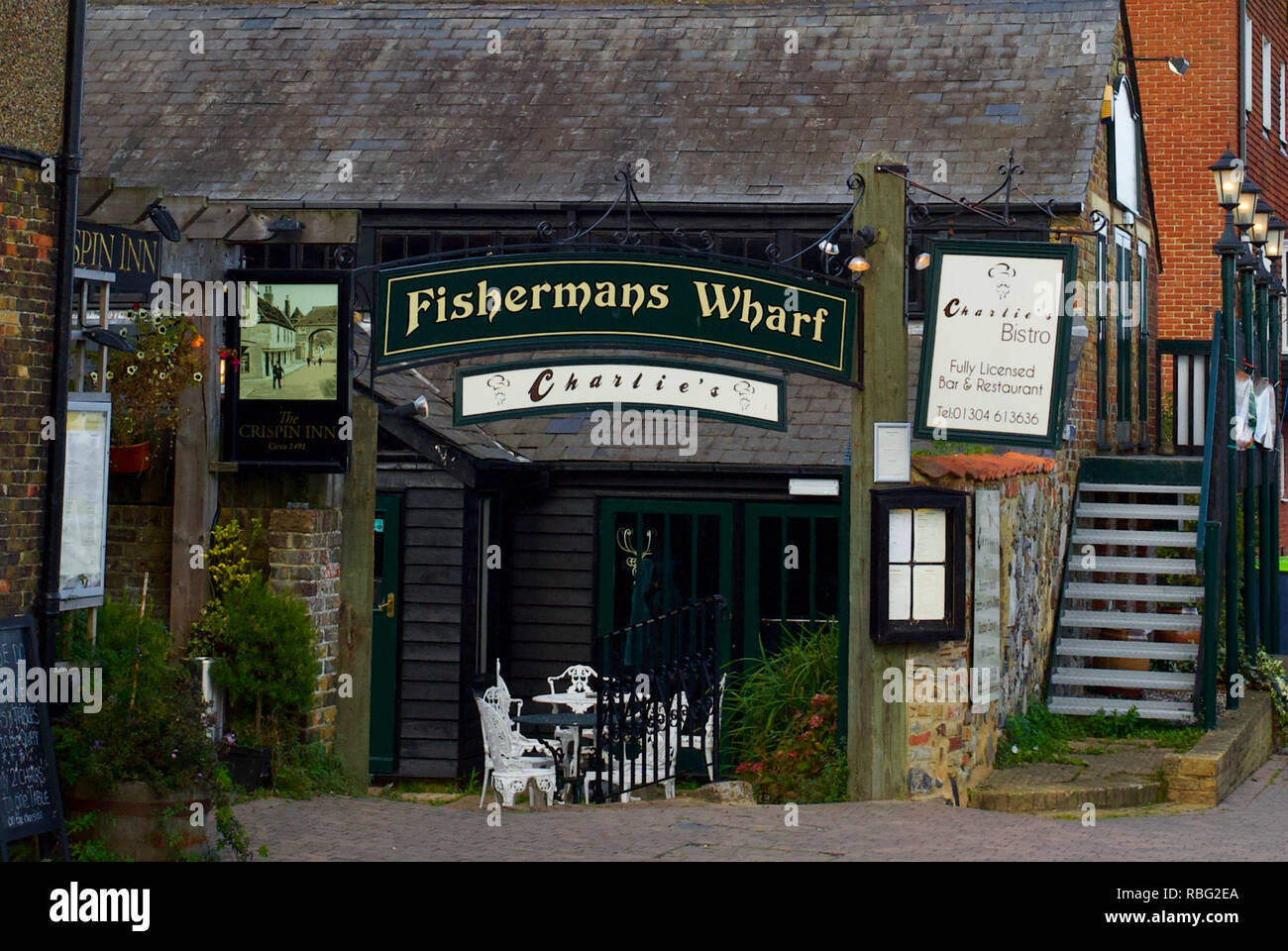Sandwich Architecture Kent England United High Resolution Stock ...