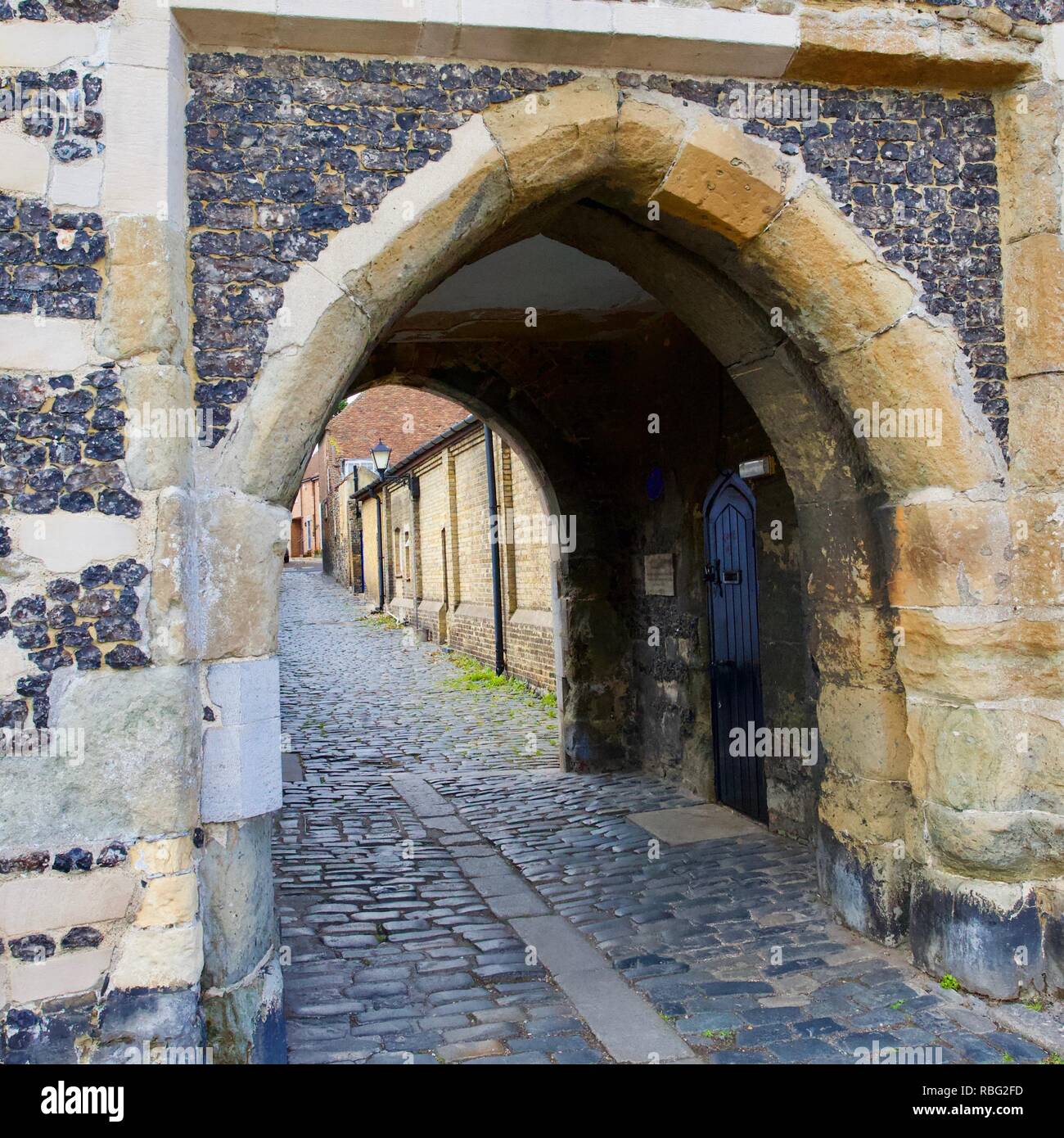 Fisher Gate, Sandwich, Kent, England Stock Photo - Alamy