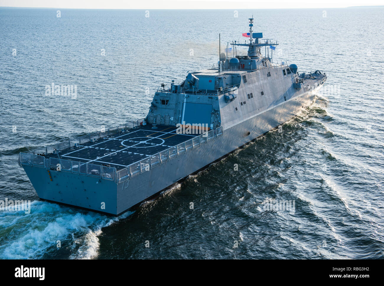 180711-N-N0101-369 LAKE MICHIGAN (July 11, 2018) The future littoral ...