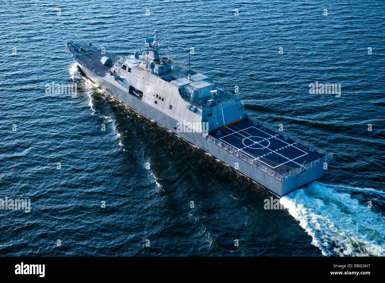 180711-N-N0101-368 LAKE MICHIGAN (July 11, 2018) The future littoral ...