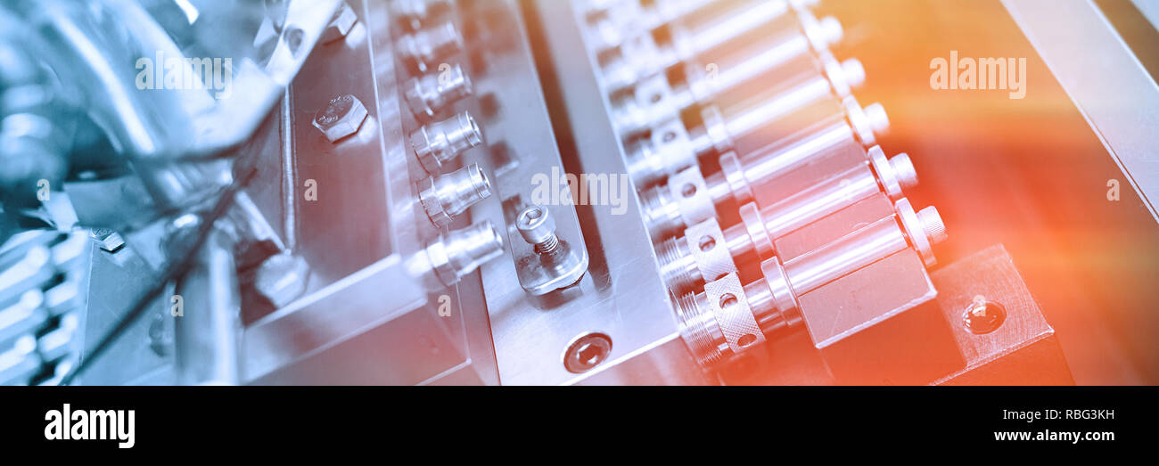 plant picture, manufacture, steel chrome machines, electronics Stock ...