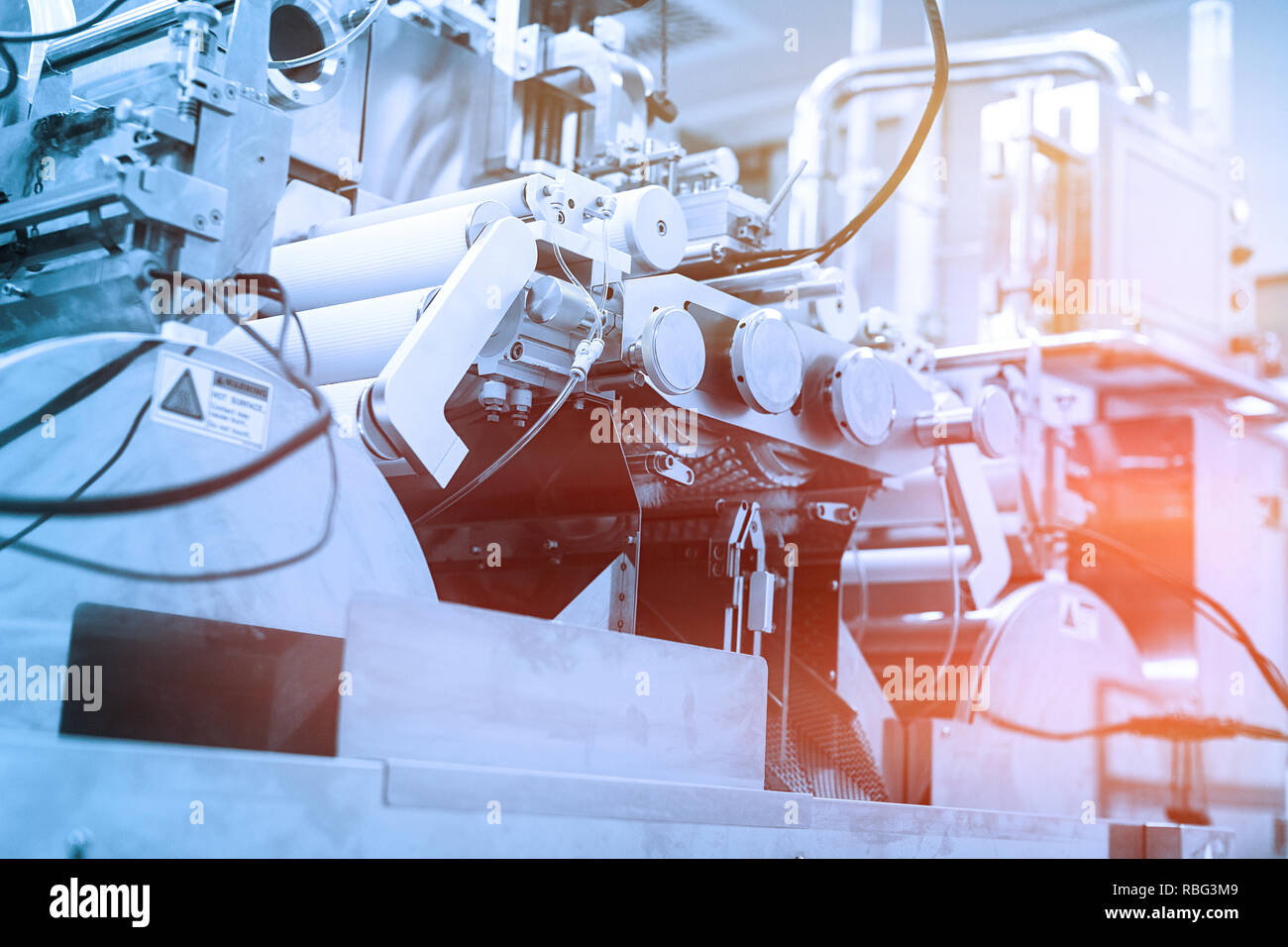 Big steel machine shafts hi-res stock photography and images - Alamy