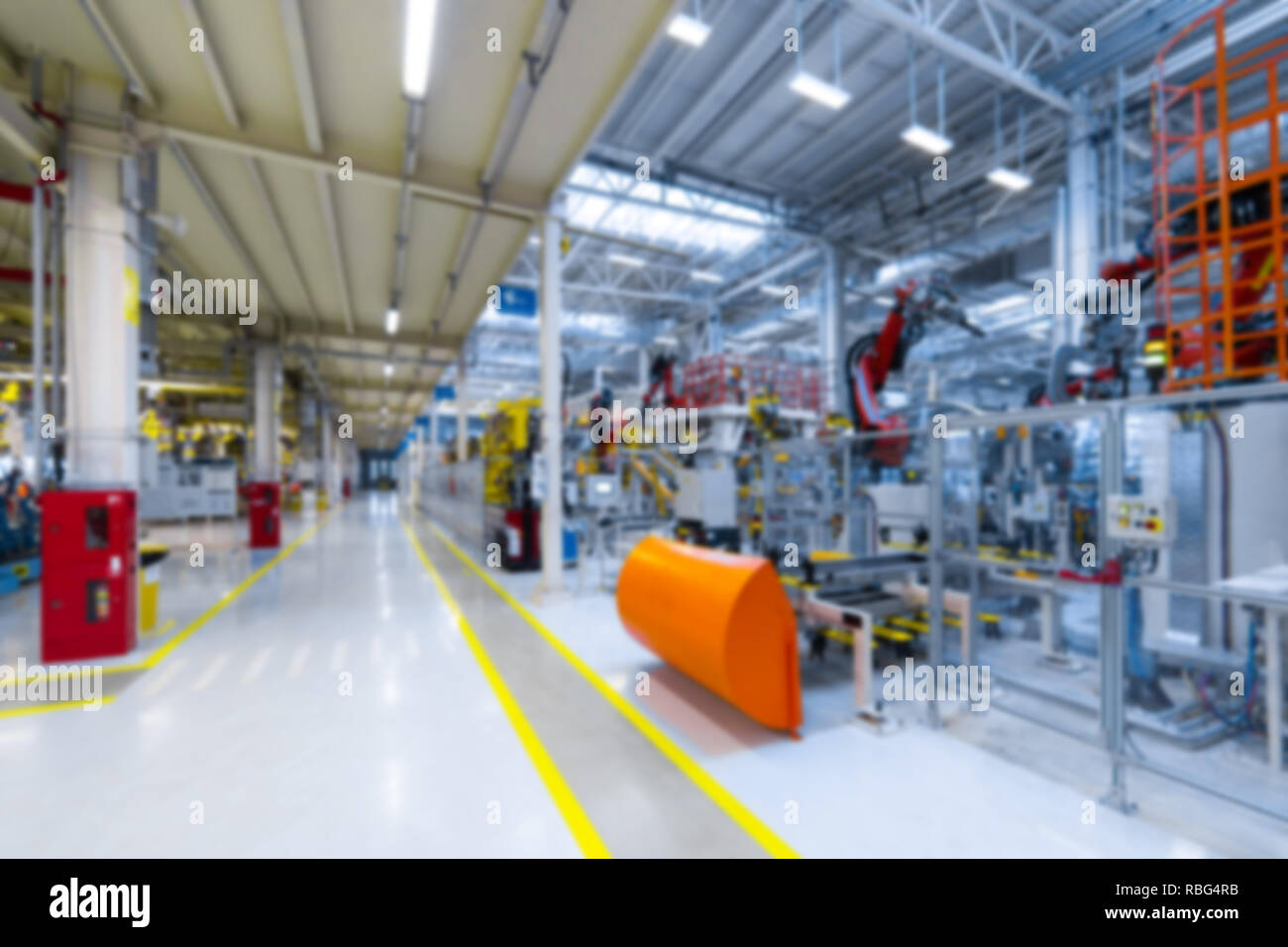 Car paint shop robot hi-res stock photography and images - Alamy