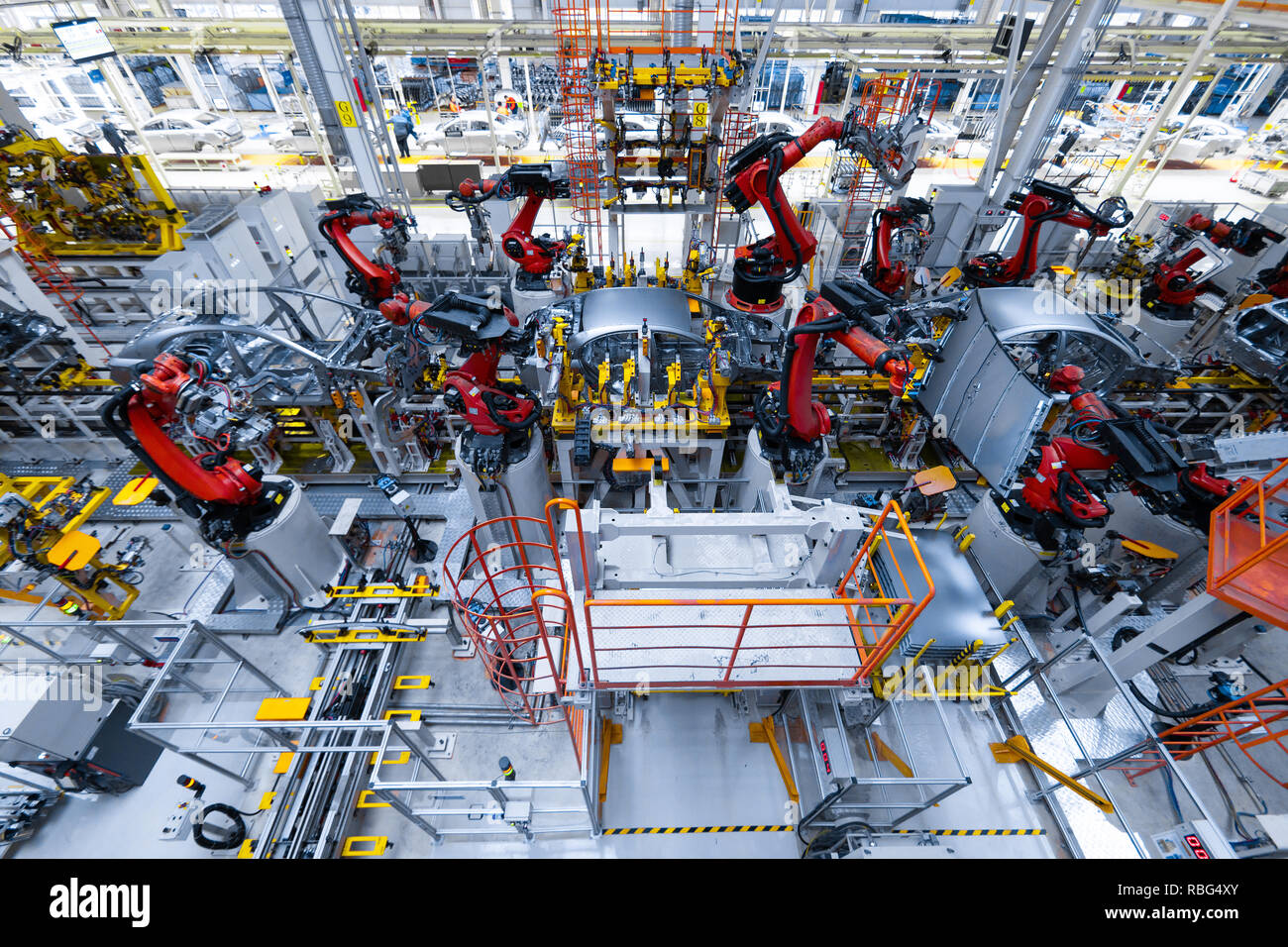 Modern Car Assembly Line