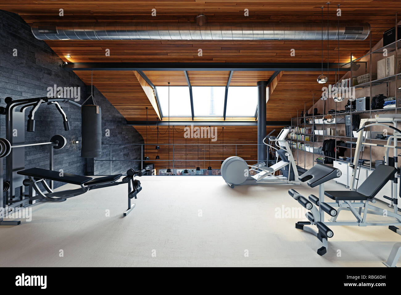 Attic Gym Design Place Home Gym Ideas For Every Home | Homify