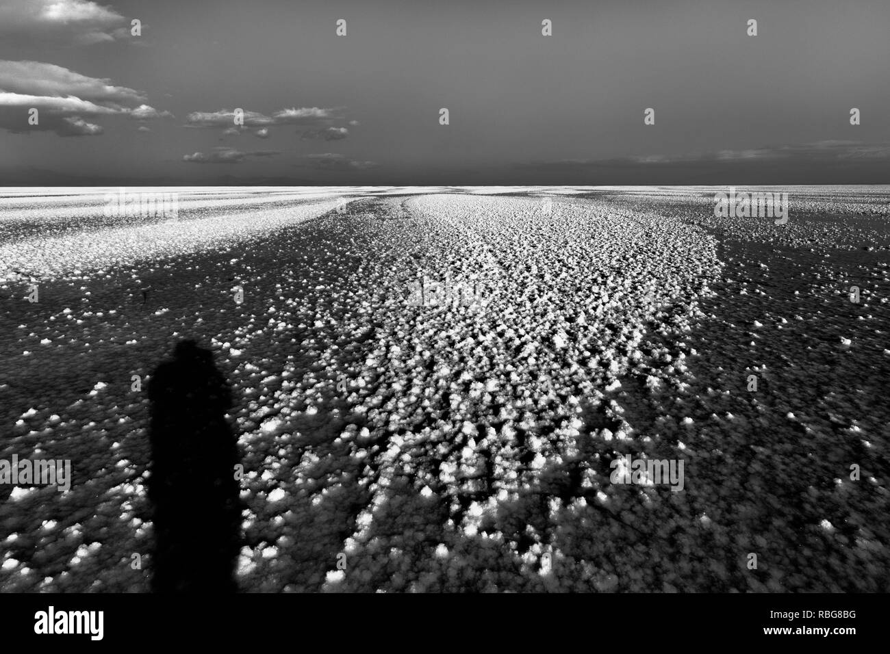 Urmia Lake salt flat,West Azerbaijan province, Iran Stock Photo - Alamy