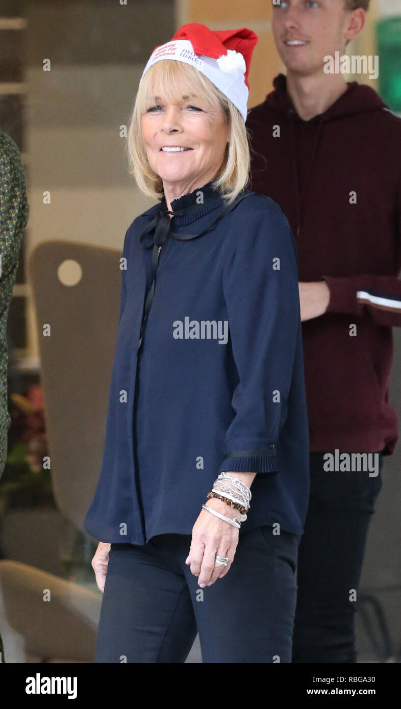 Linda Robson and Jane Moore outside ITV Studios Featuring: Linda Robson ...