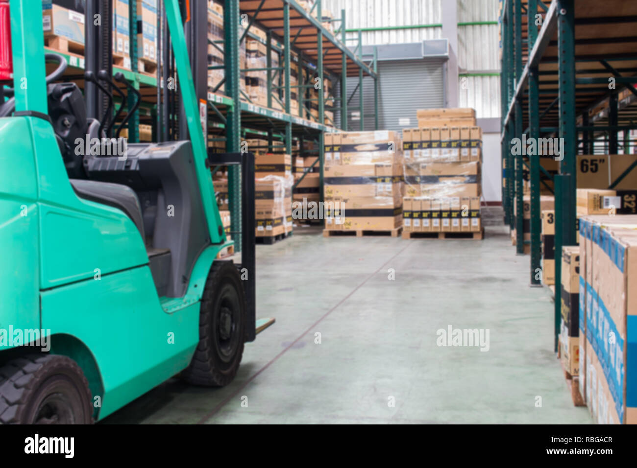 Industry warehouse store rows boxes hi-res stock photography and images ...