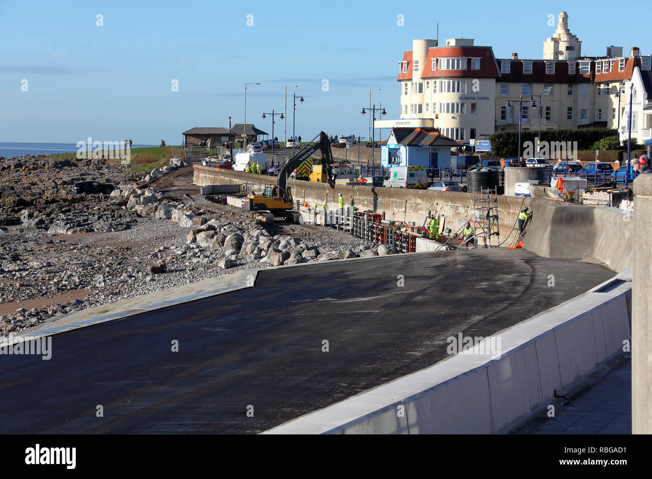 Reinforced concrete sea wall hi-res stock photography and images - Alamy