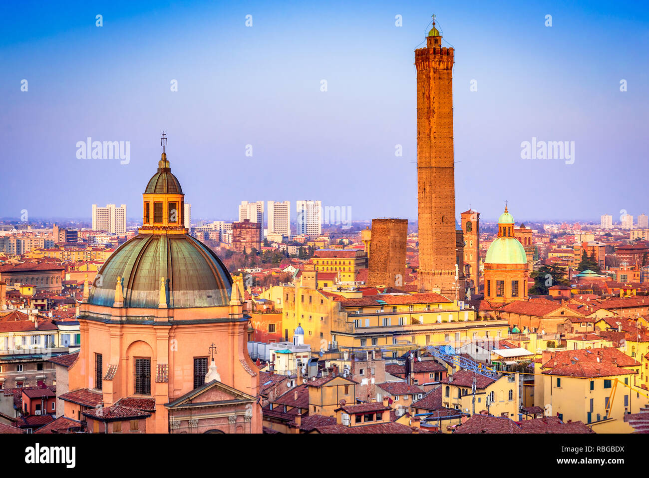 Bologna italy skyline hi-res stock photography and images - Alamy