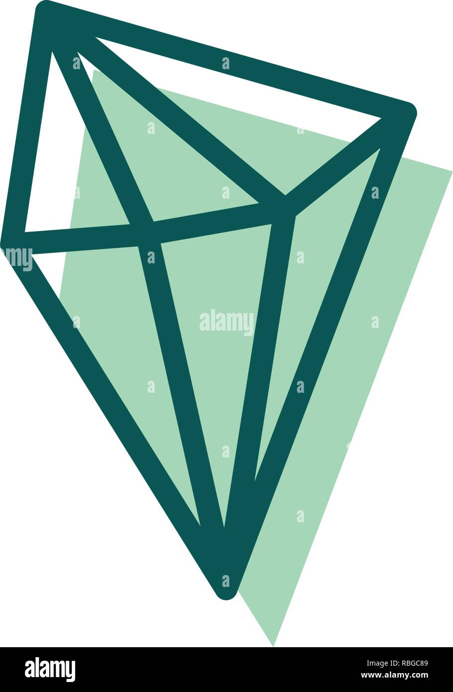 stone, diamond, gem creative logo template, icon isolated elements ...