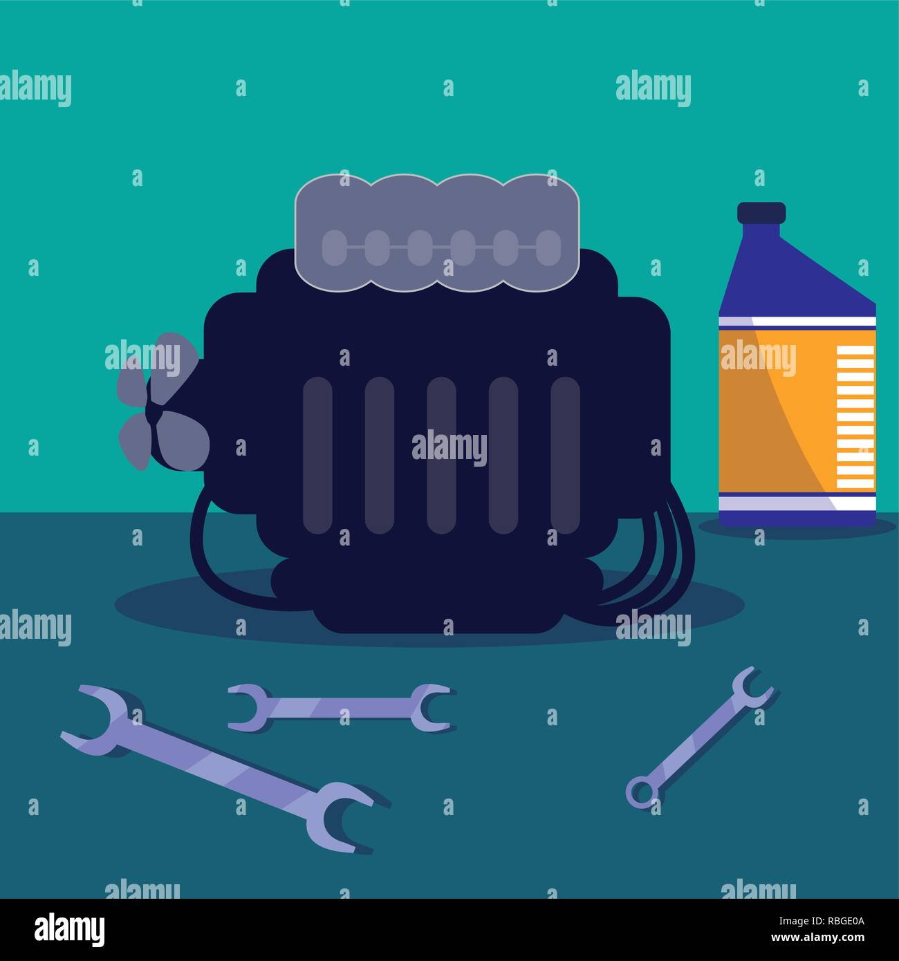 Oil centre Stock Vector Images - Alamy