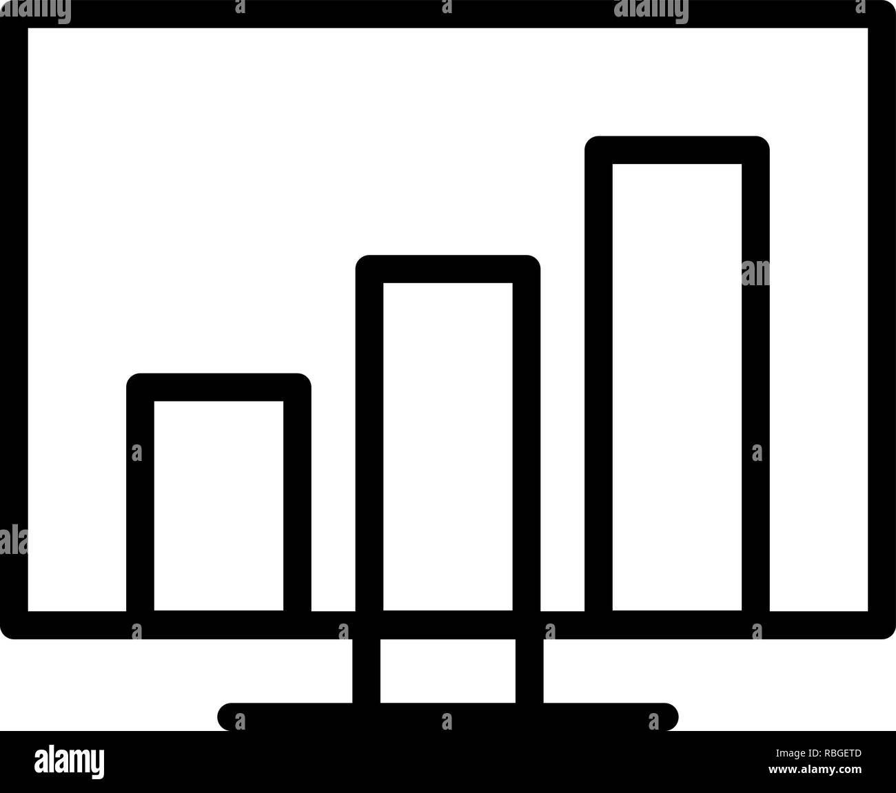 Vector Stats Icon Stock Vector Image & Art - Alamy