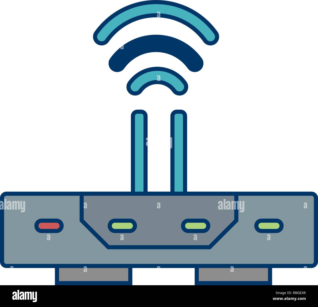 Vector Router Icon Stock Vector Image & Art - Alamy