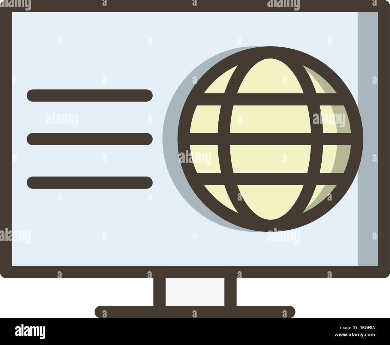 Website content management vector vectors Stock Vector Images - Alamy