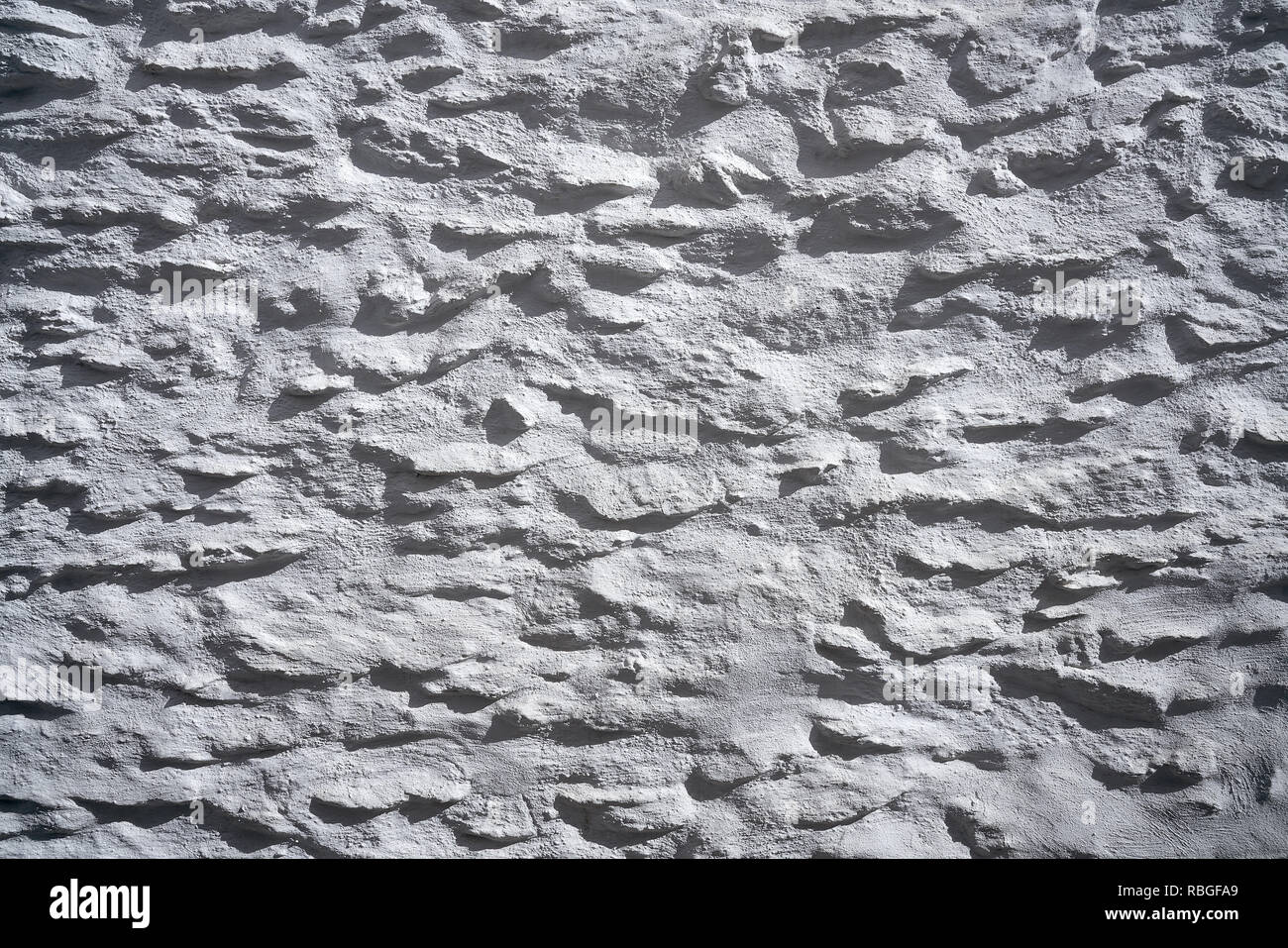 Whitewashed masonry wall in Granada at Alpujarras Stock Photo - Alamy