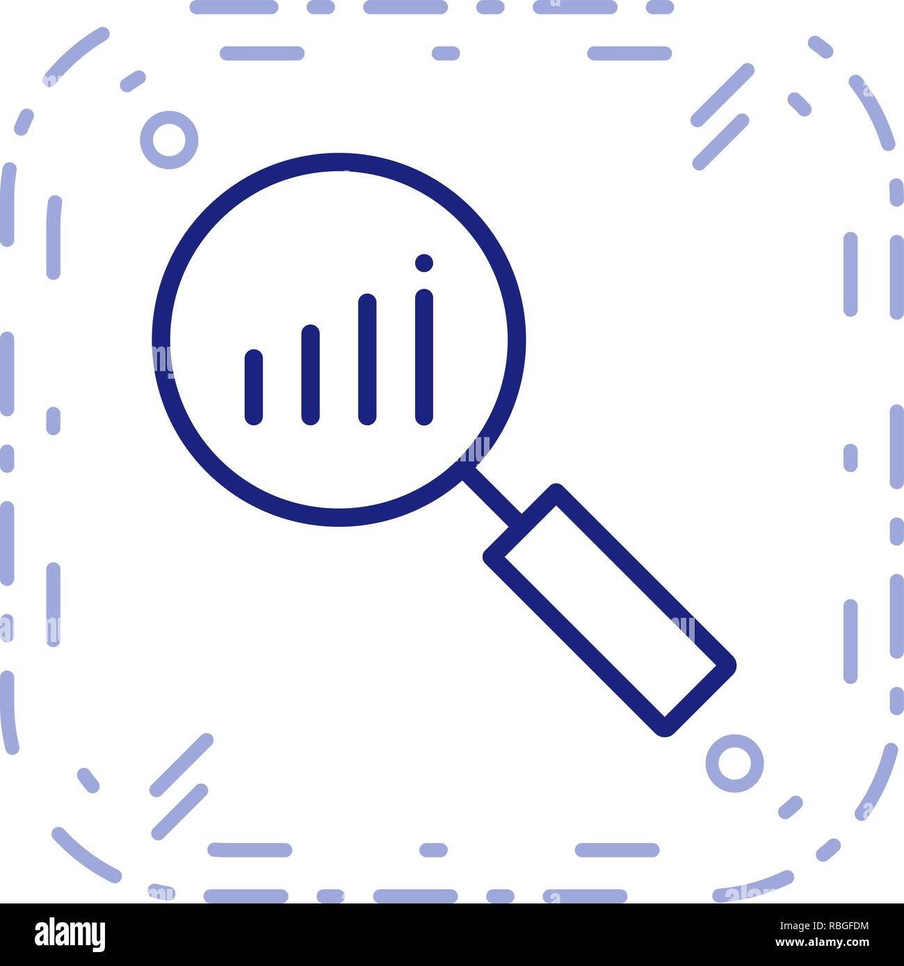 Vector Analysis Icon Stock Vector Image & Art - Alamy