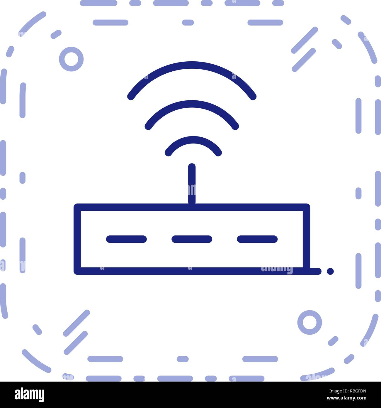 Vector Router Icon Stock Vector Image & Art - Alamy
