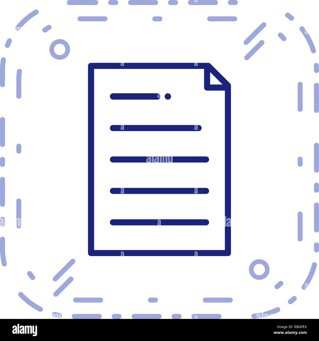 Text document in digital Stock Vector Images - Alamy