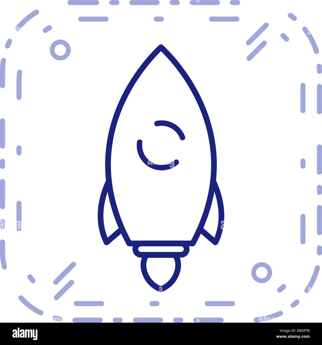 Vector Launch Icon Stock Vector Image & Art - Alamy