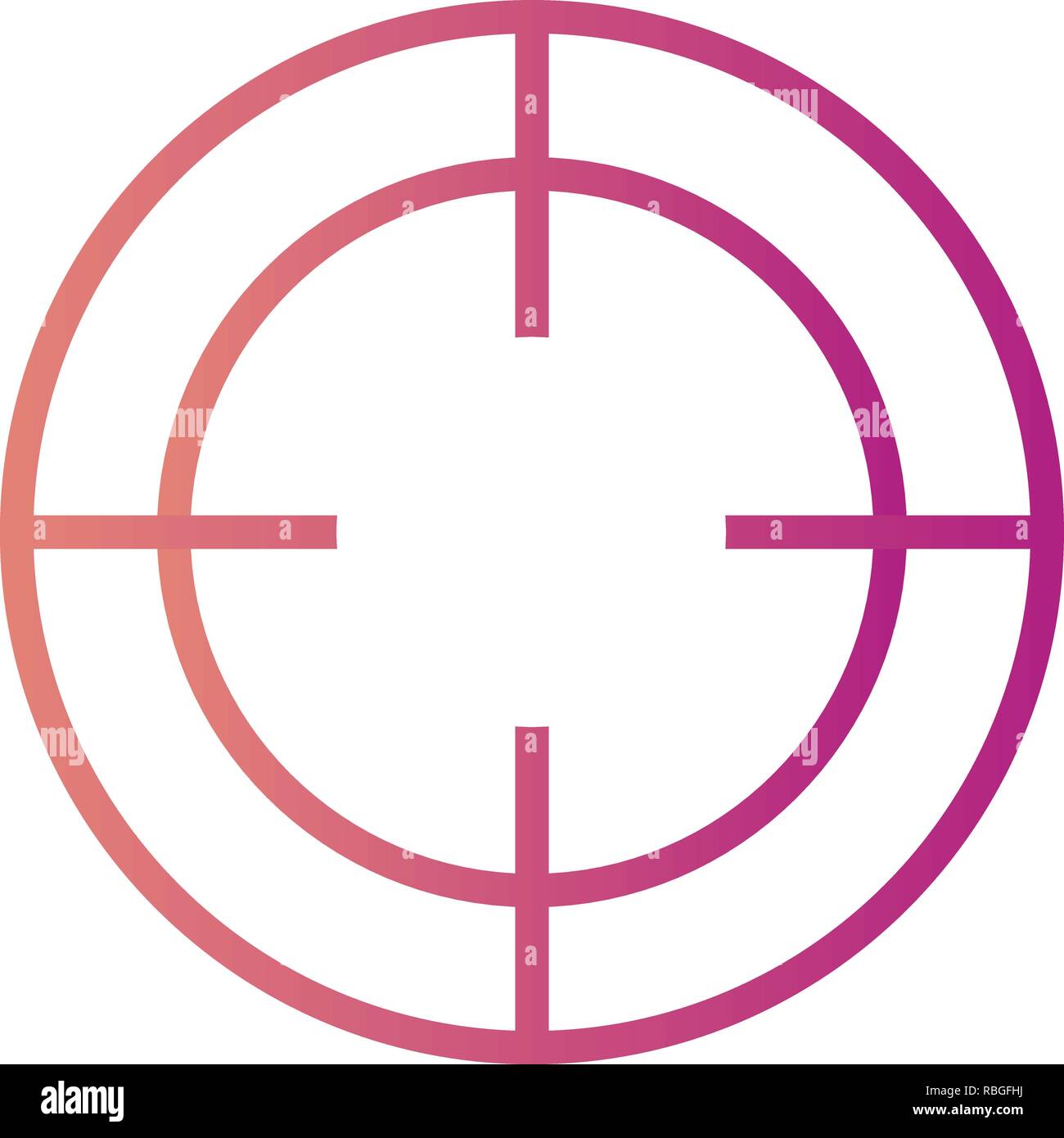 Vector Target Icon Stock Vector Image & Art - Alamy