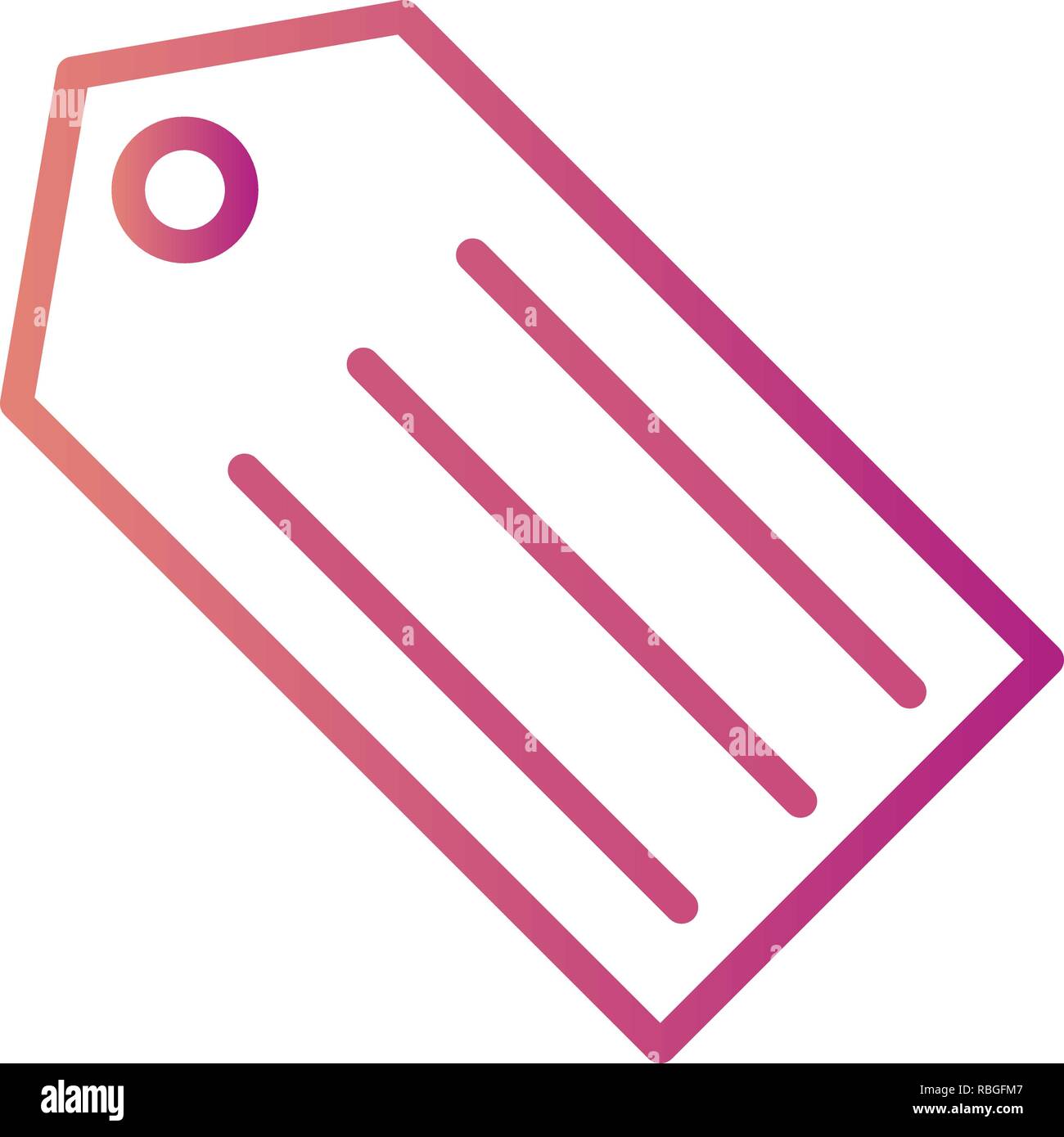 Vector Tag Icon Stock Vector Image & Art - Alamy