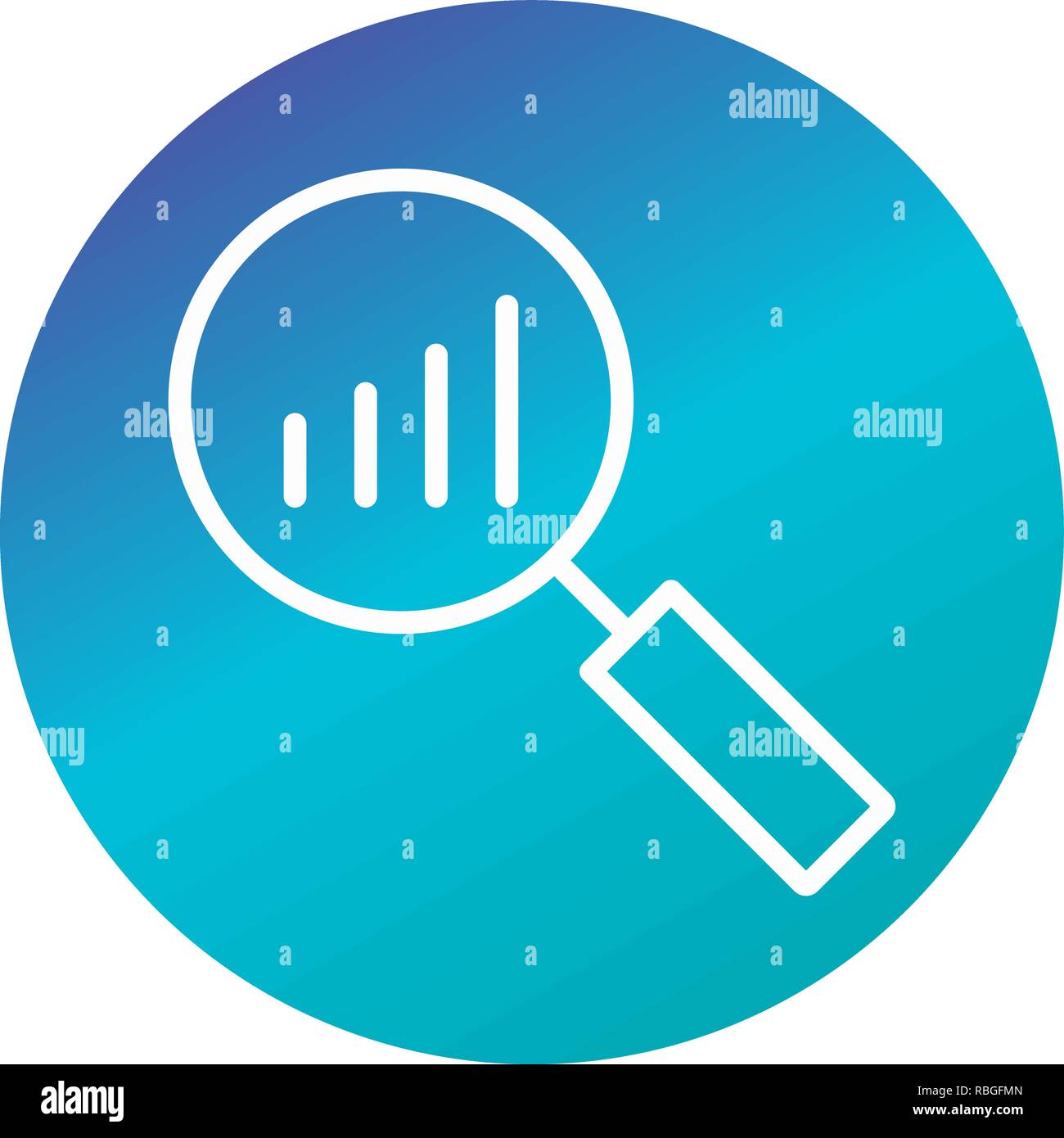 Vector Analysis Icon Stock Vector Image And Art Alamy
