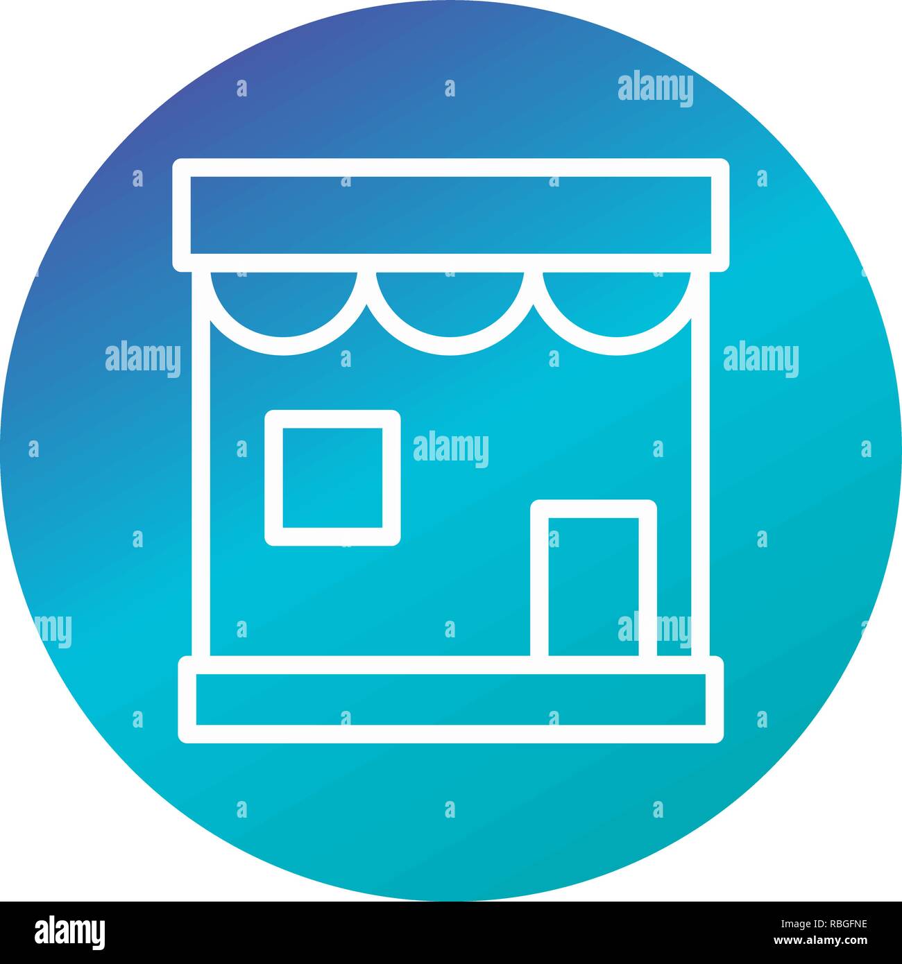 Vector Shop Icon Stock Vector Image & Art - Alamy