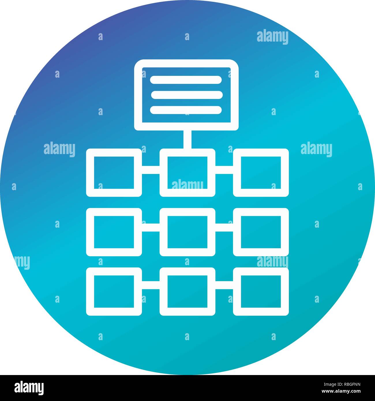 Vector Network Icon Stock Vector Image & Art - Alamy