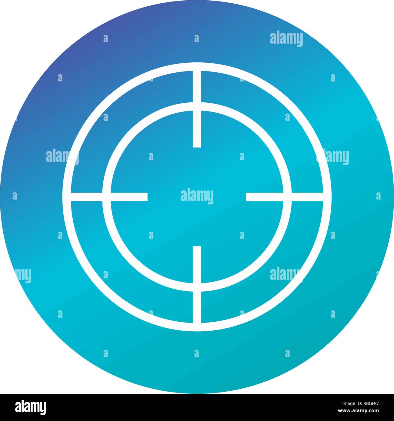 Vector Target Icon Stock Vector Image & Art - Alamy