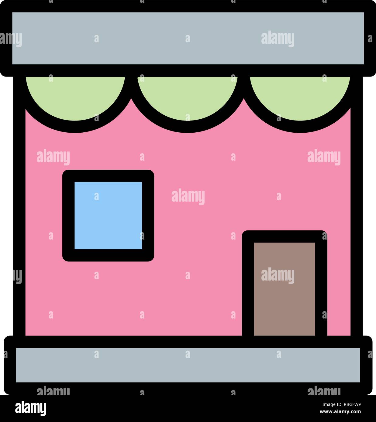 Vector Shop Icon Stock Vector Image & Art - Alamy