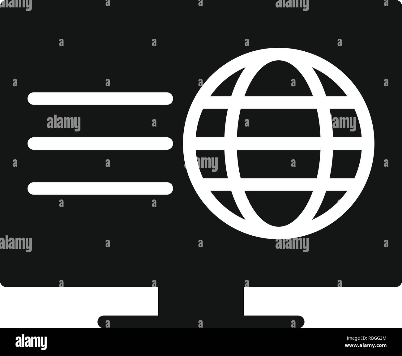 Vector Webpage Icon Stock Vector Image & Art - Alamy