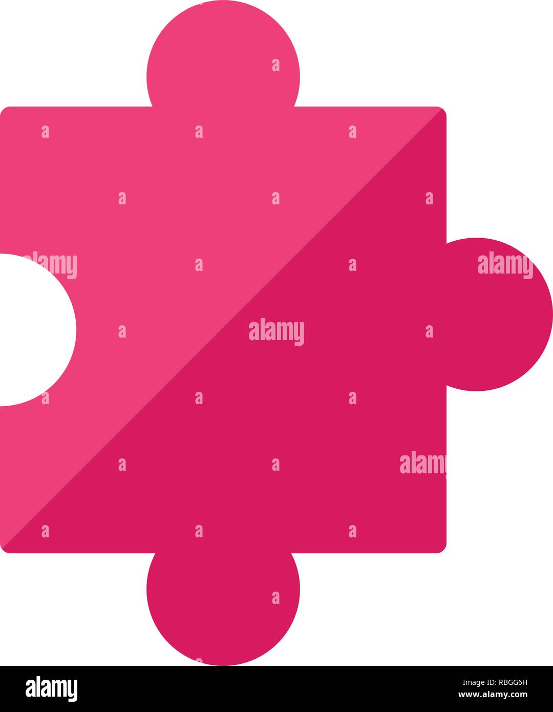 Vector Puzzle Piece Icon Stock Vector Image & Art - Alamy