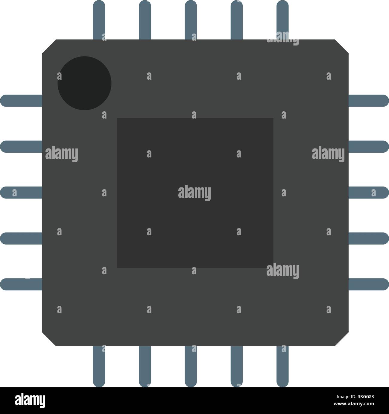 Vector Processor Icon Stock Vector Image & Art - Alamy