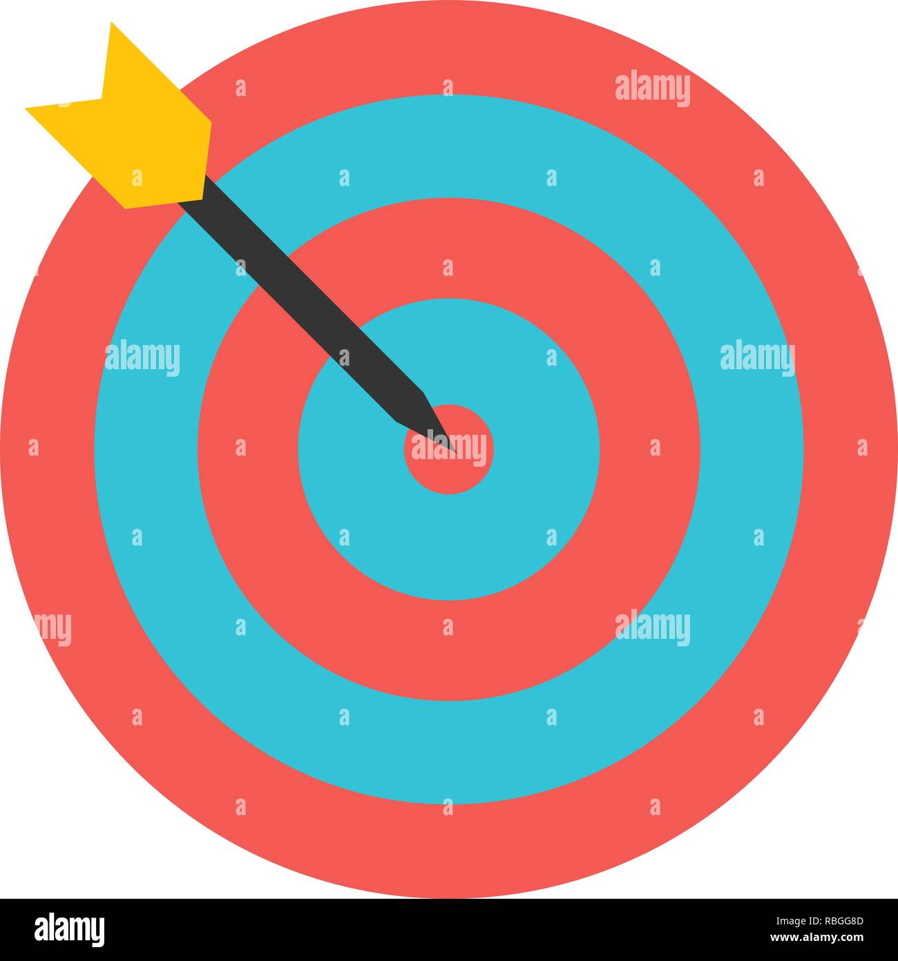 Vector Target Icon Stock Vector Image & Art - Alamy